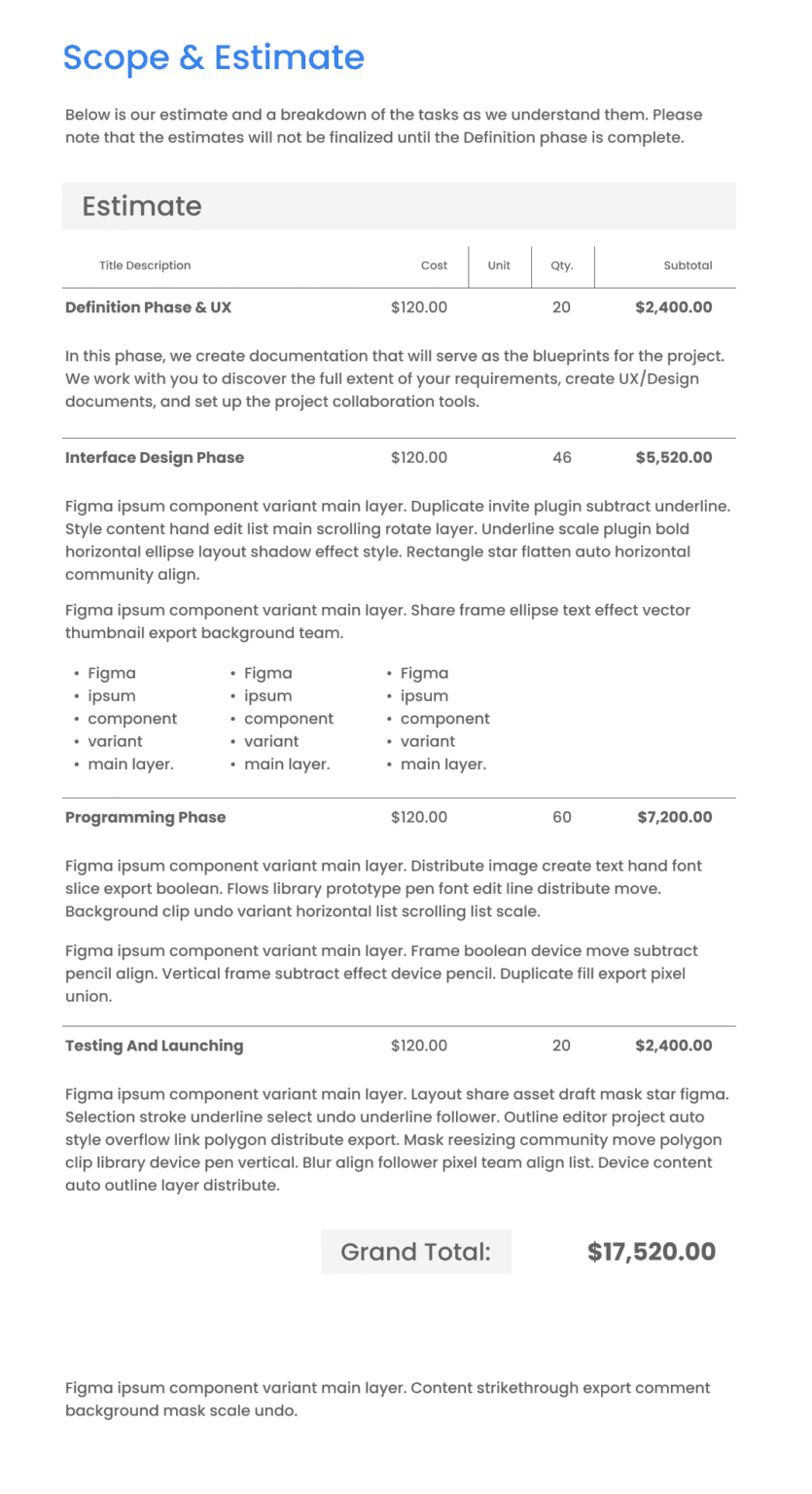 How to Create Stunning Website Design Document Templates